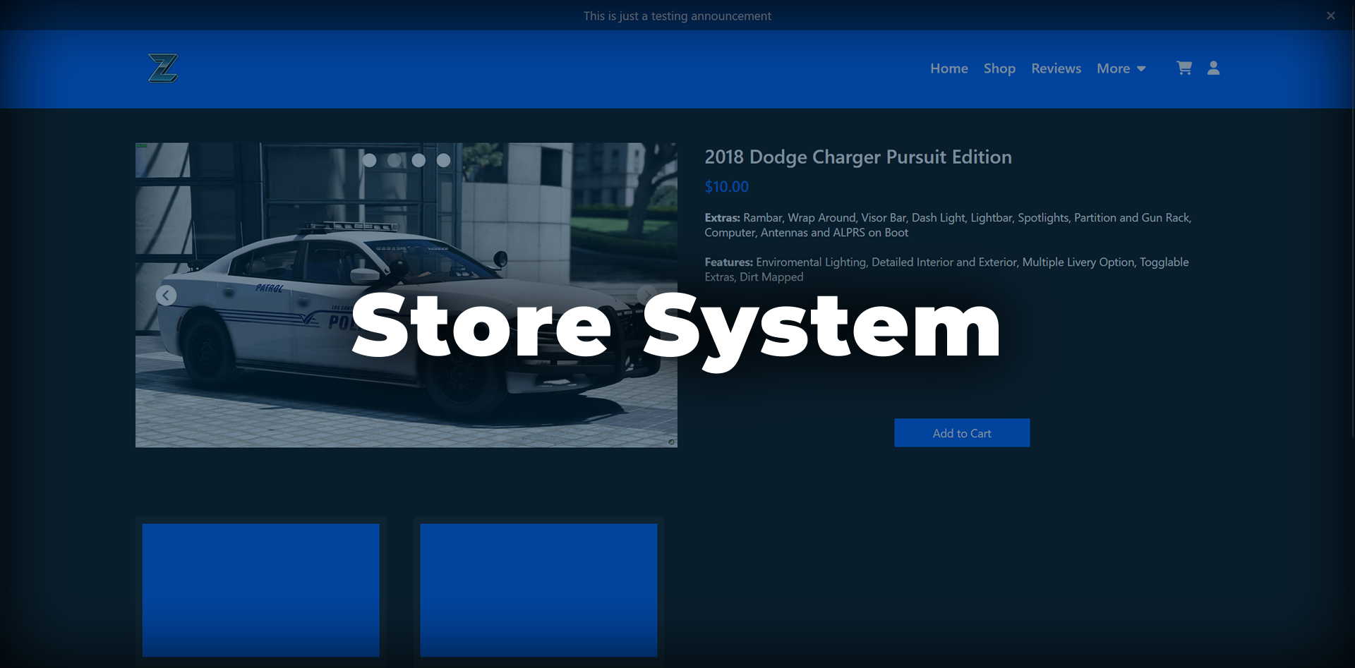 Store System - Jake Hamblin
