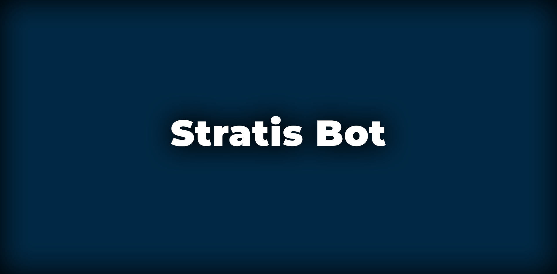 Stratis Bot - Jake Hamblin